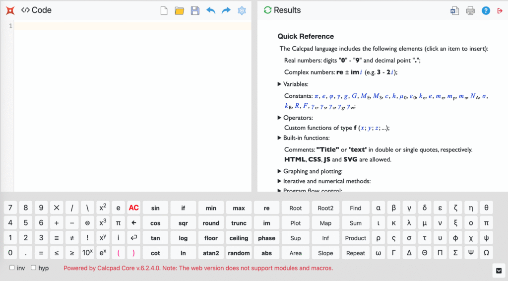 Calcpad - Engineers Tools